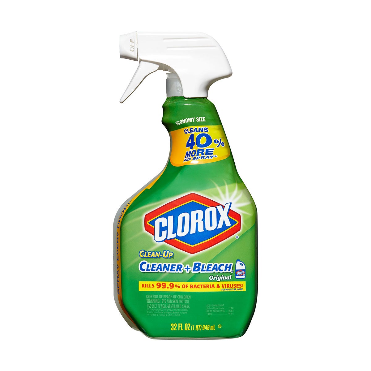 Ingredients Inside: Clorox® Clean-Up® Cleaner with Bleach1 [Original ...