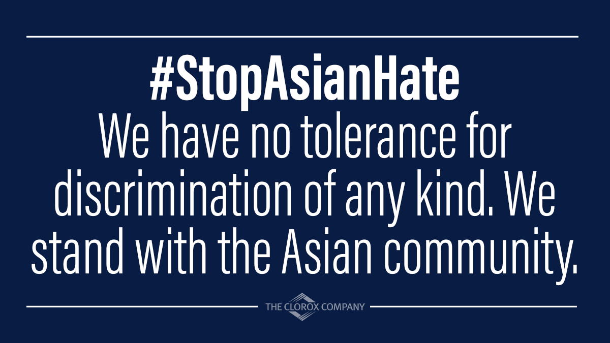 Raising Our Voices Against Anti-Asian Hate | The Clorox Company