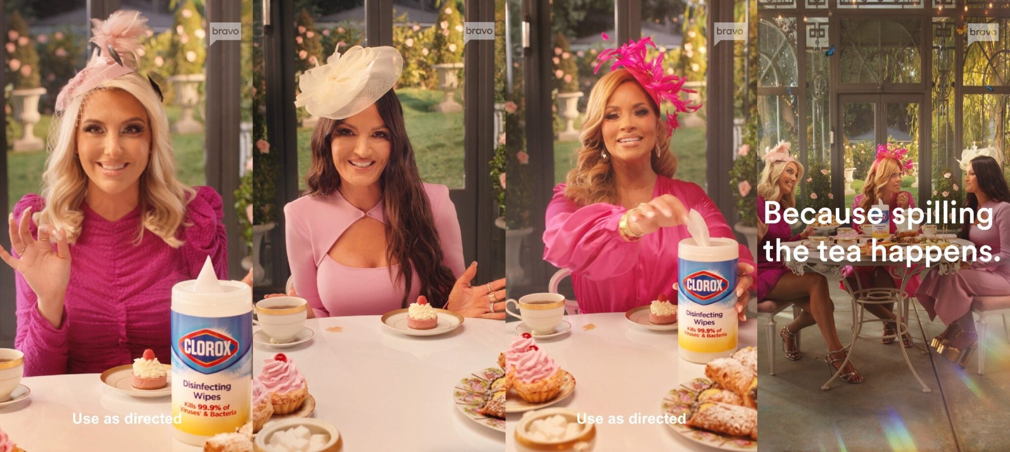 Clorox partners with Bravo & NBC Universal … because spilling the tea ...
