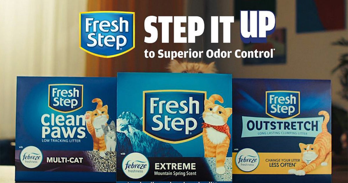 ‘Stepping It Up’ to superior odor control with Fresh Step | The Clorox ...