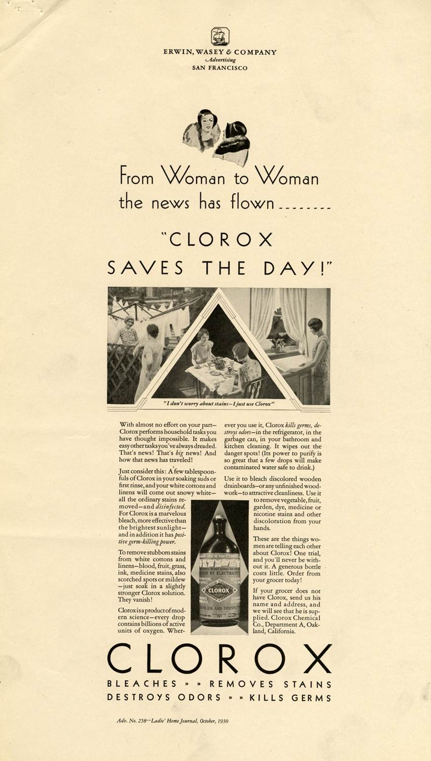 Clorox’s Evolving Advertising Message | The Clorox Company